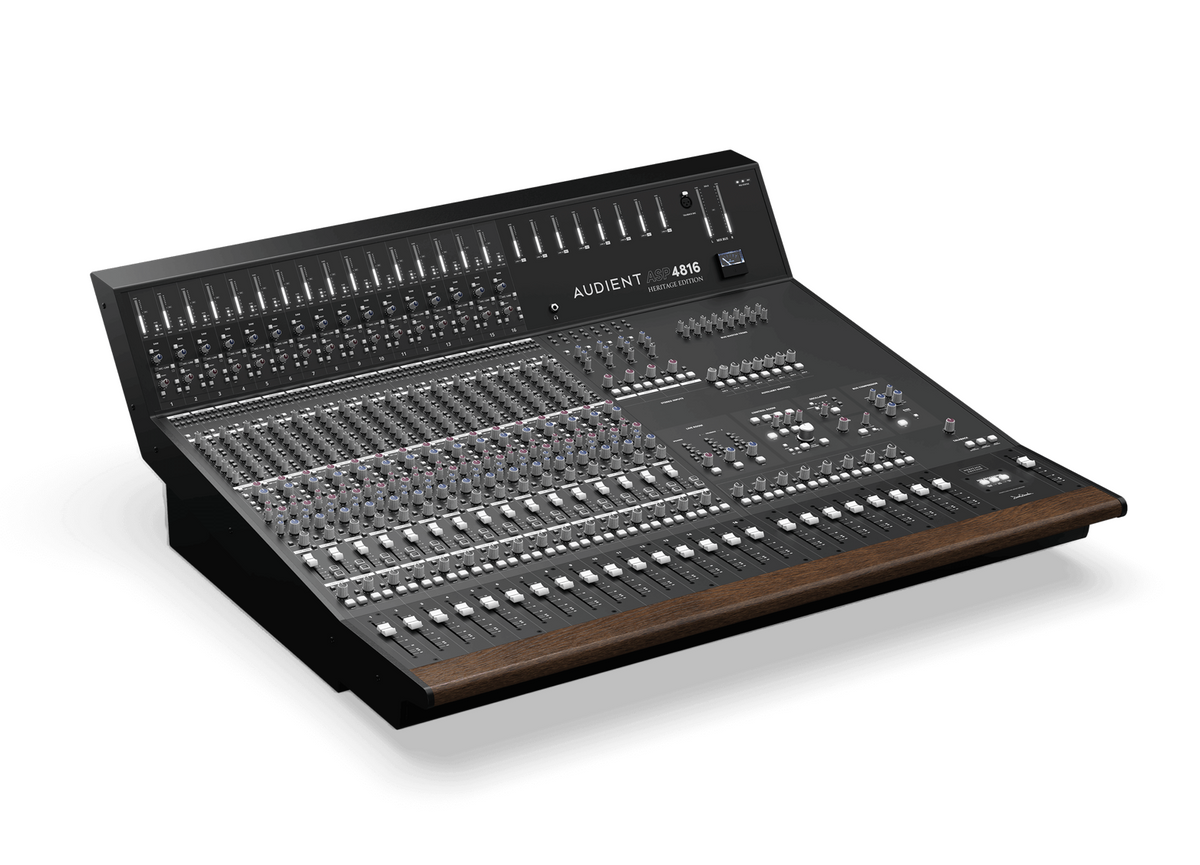 Audient ASP4816-HE Heritage Edition Small Format Analog Mixing Console ...