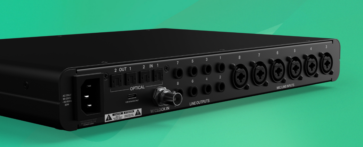 Audient EVO SP8 Eight-Channel Mic Preamp with ADAT Output – Tidepool Audio