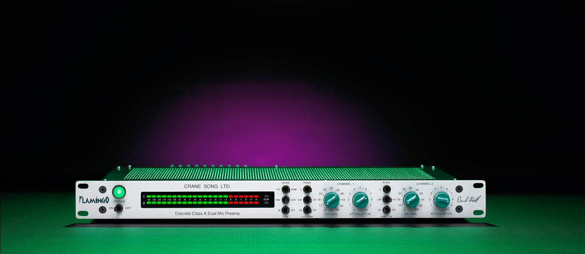 Crane Song Flamingo Two-Channel Mic Preamp – Tidepool Audio