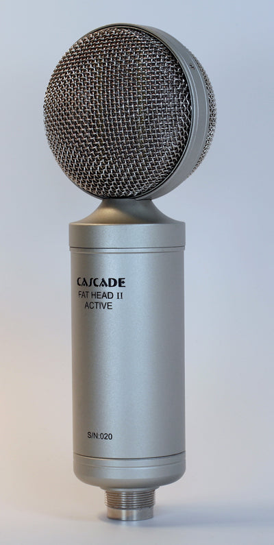Cascade Fat Head II Active Passive Ribbon Microphone – Tidepool Audio